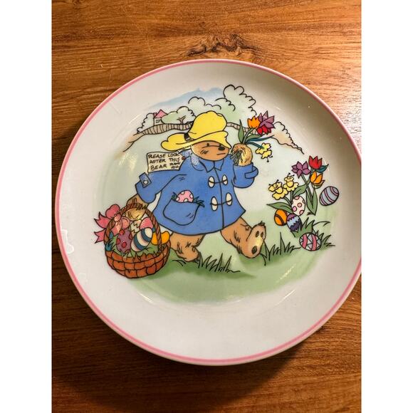 Schmid | Holiday | Vintage Schmid 98 Paddington Bear Easter Springtime ...